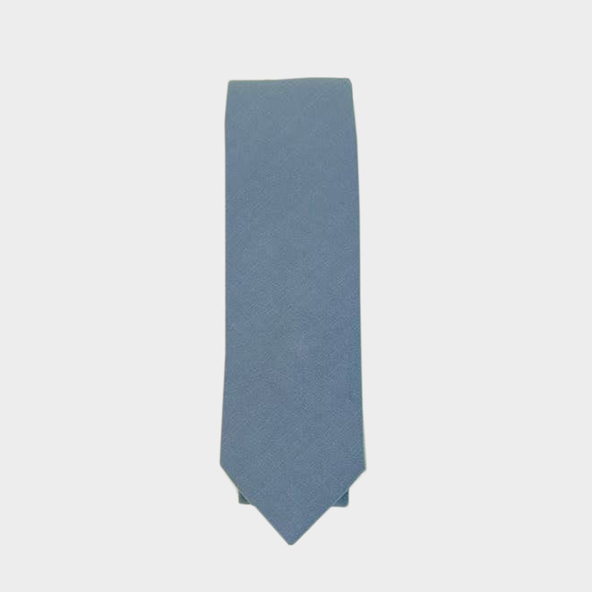 Steele Solid Necktie | Cotton Ties – Frank & Buck
